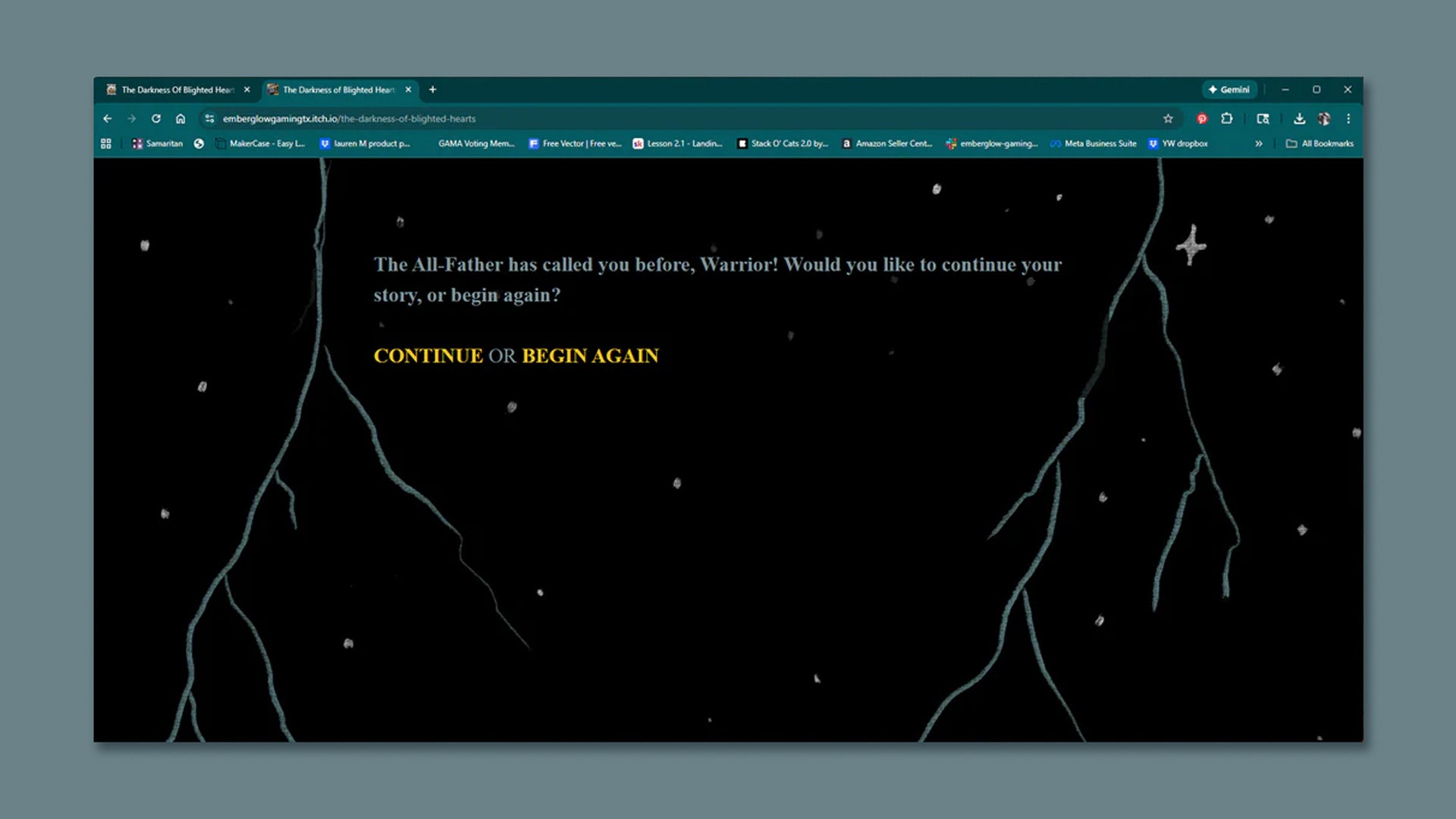 The Darkness Of Blighted Hearts – Emberglow Gaming